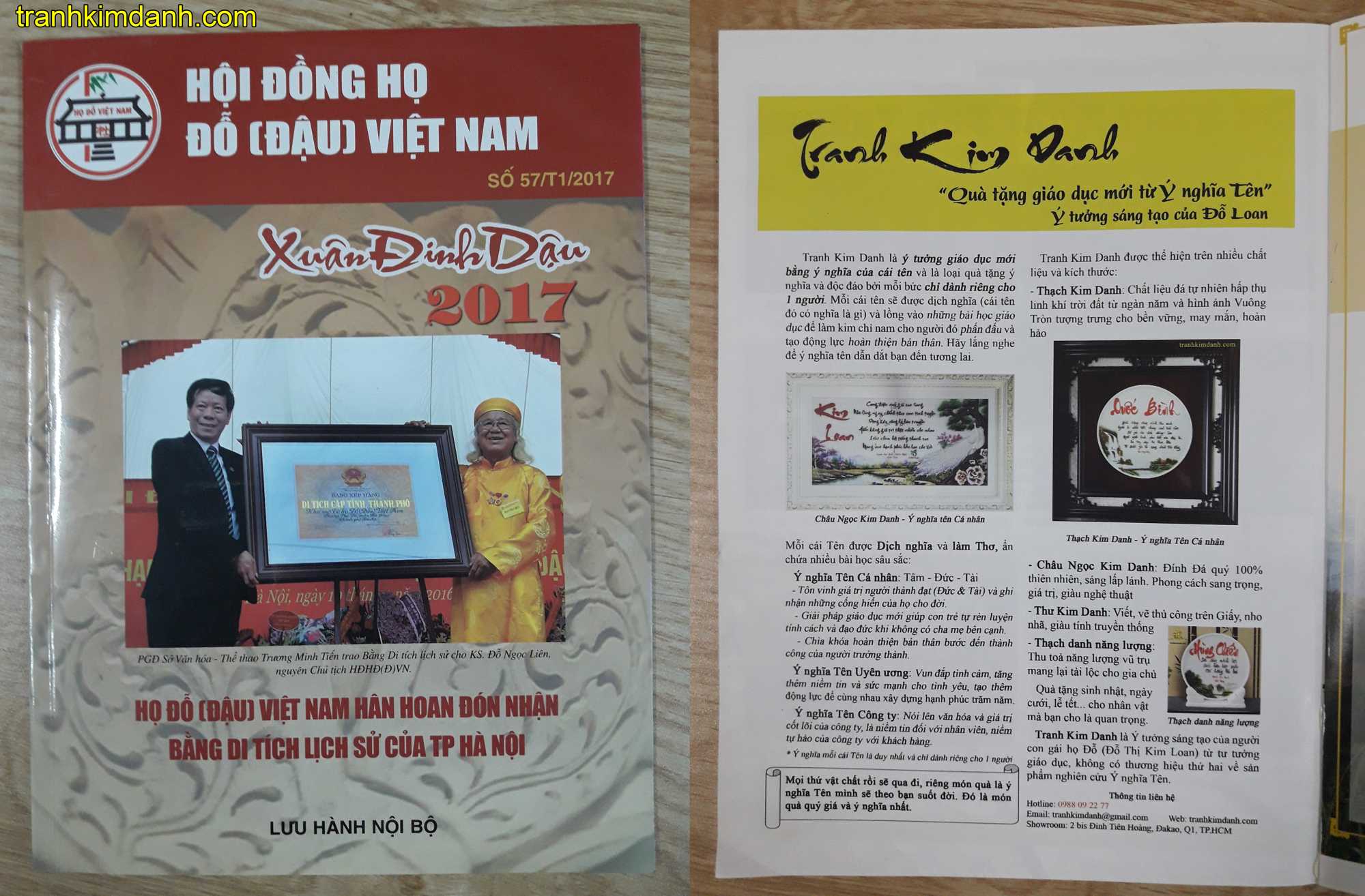 Thương hiệu tiêu biểu của dòng họ Đỗ (Đậu) từ 2017 - Học Viện Kim Danh